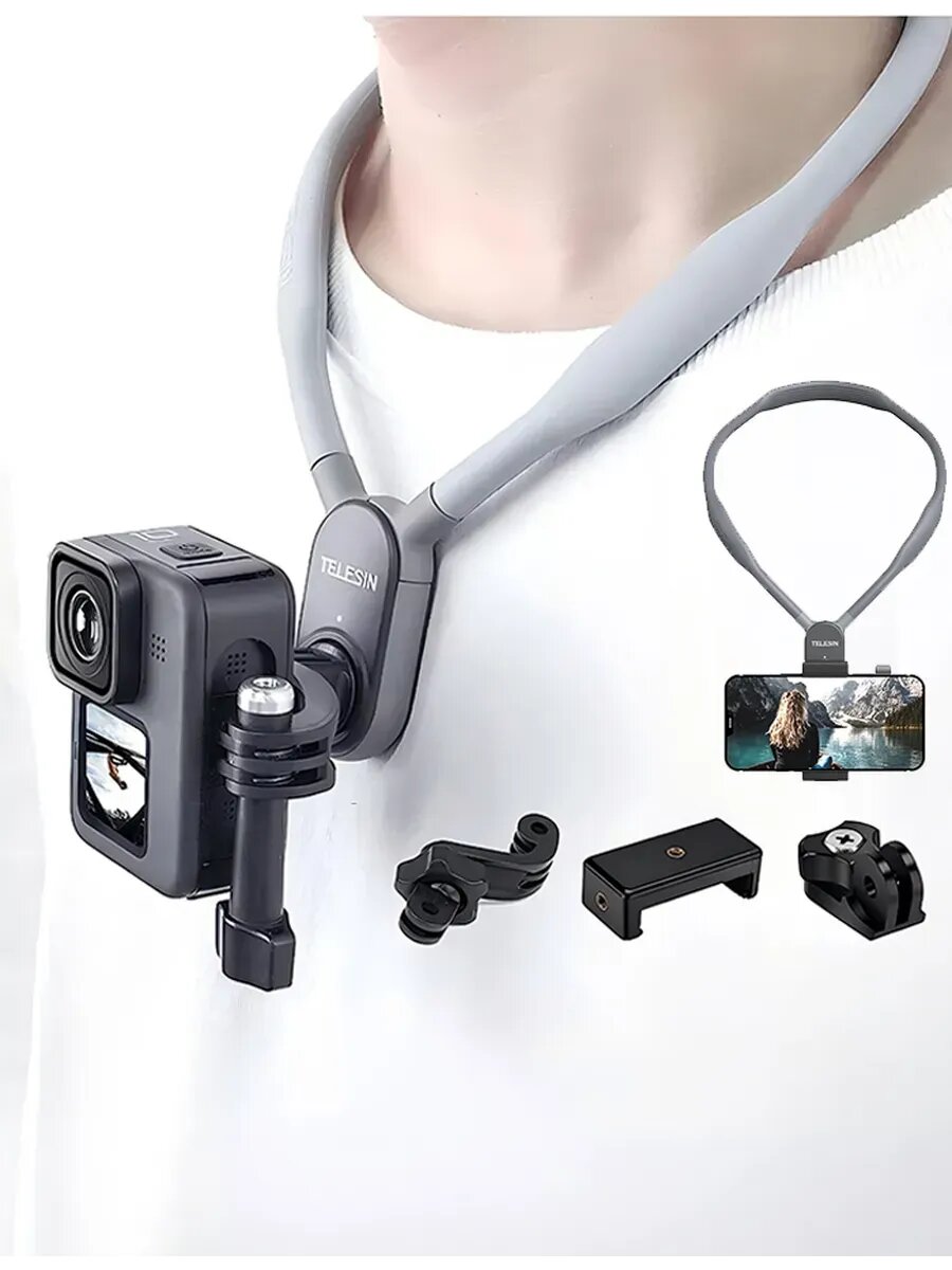 Крепление на шею быстросъемное для GoPro