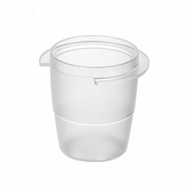 Дозатор кофейного порошка в матовой полупрозрачной чашке-51 мм полукруглый