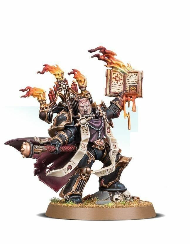 Dark Apostle. Chaos Space Marines. Тёмный Апостол. Warhammer 40.000