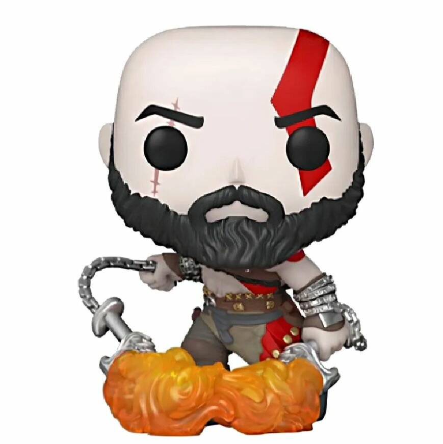 Фигурка #154 Кратос Клинки Хаоса, God Of War, Бог войны статуэтка 10см