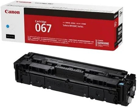 Картридж лазерный Canon 067C 5101C002 голубой (1250стр.) для Canon LBP631/633/MF651/655/657