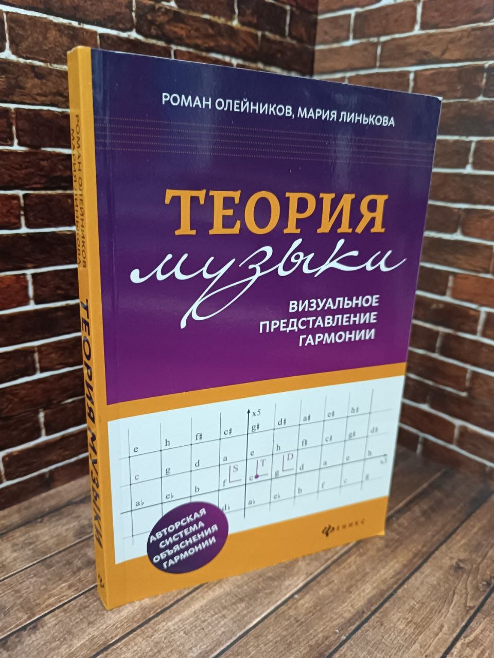Теория музыки: визуальное представление гармонии Олейников Р.В. 2021 год
