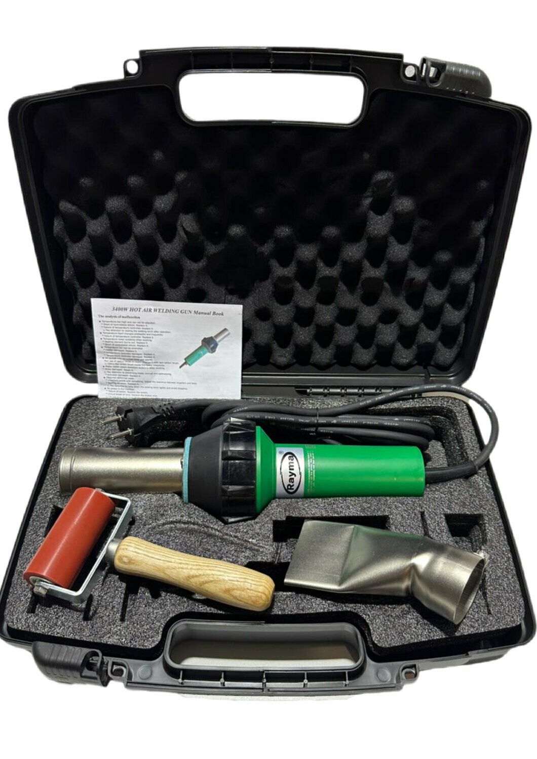 Фен строительный Rayma 3400 Вт для сварки пвх