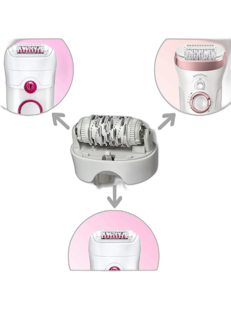 Насадка-эпилирующая головка для эпилятора Silk-epil 7