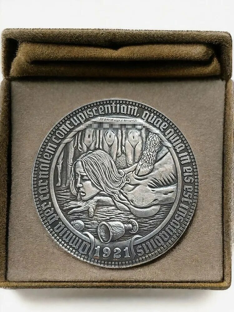 Монеты/Редкие старинные серебряные монеты Хобо Моргана, подходящие для коллекционирования и памятных целей.