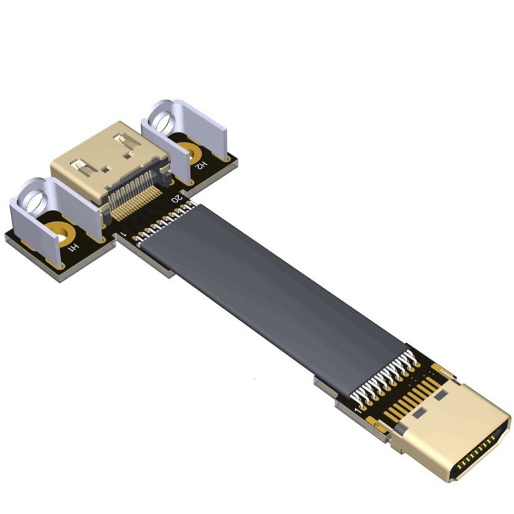 Встроенный удлинитель HDMI2.0 от мужчины к женщине-20cmA1-A4T