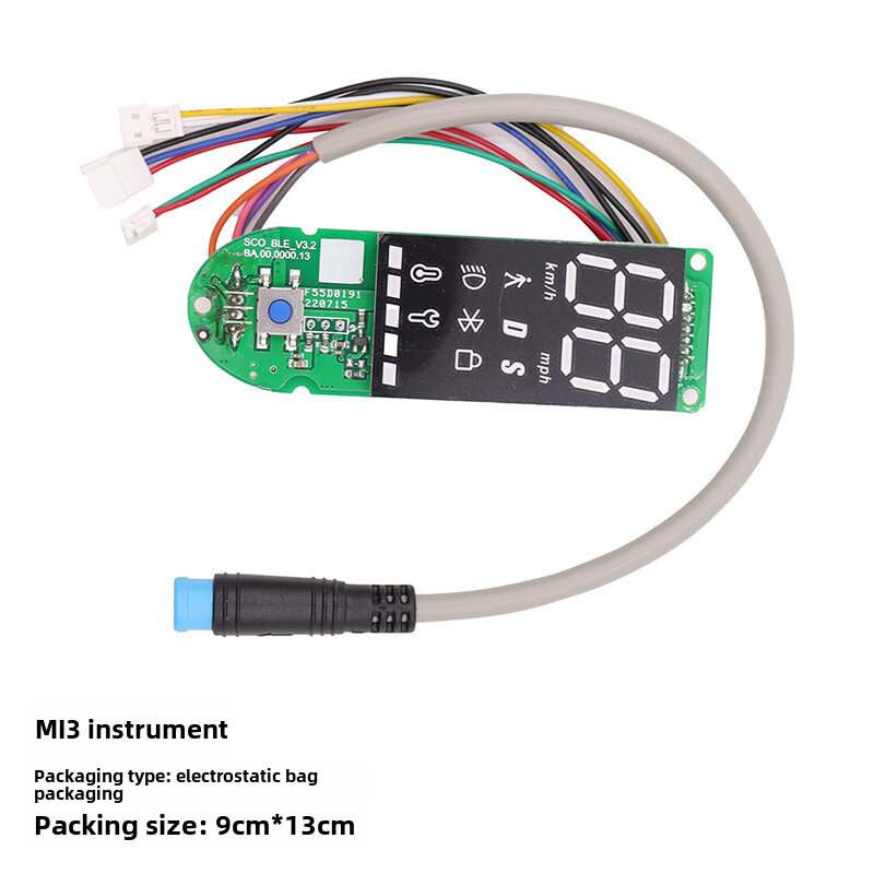 Электрический самокат Bluetooth Аксессуары дисплея M365/1S/Pro/Rpo2/Mi-3 Панель переключения приборной панели (прибор MI-3PRO)