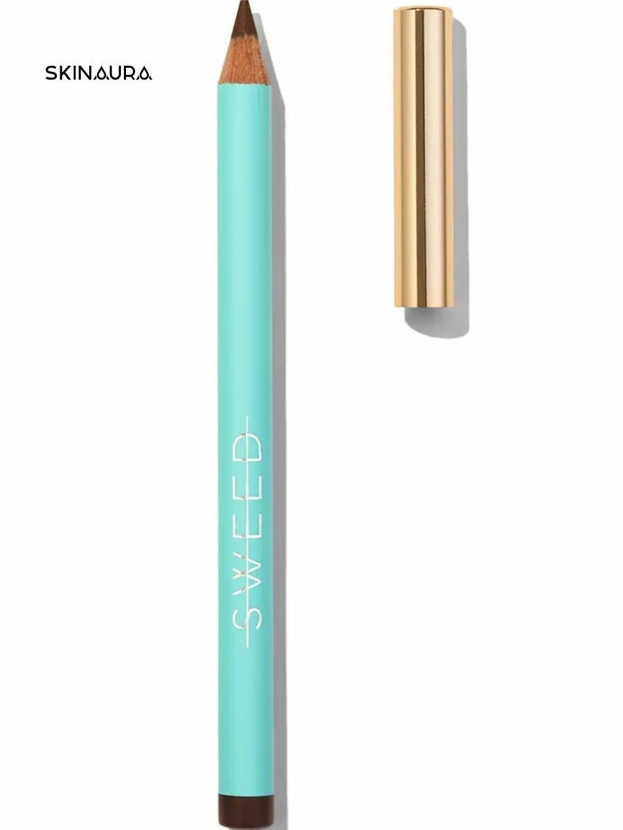 Sweed Satin Kohl Eyeliner Dusty Brown Мягкий стойкий карандаш-кайал для глаз 1.58 g