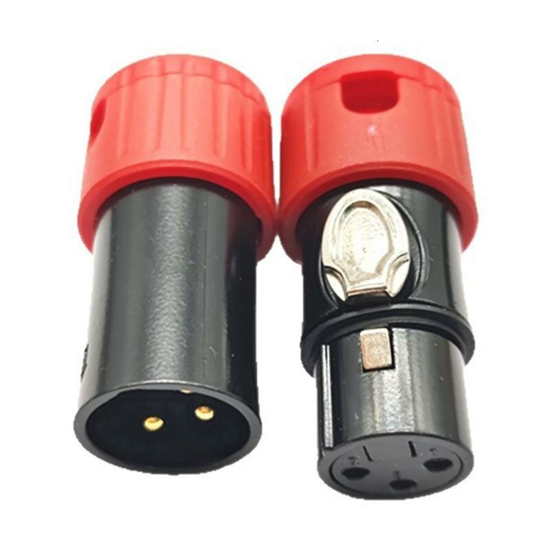 3-контактный микрофонный разъем, красный