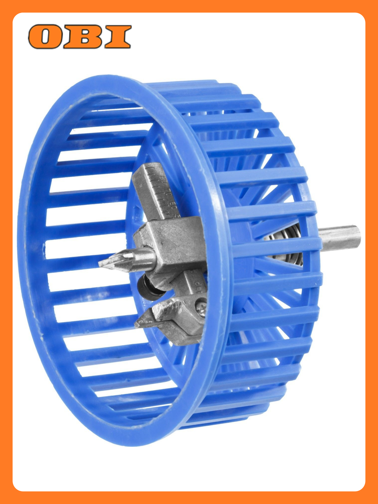 Сверло с изменяемым резцом по кафелю и керамике, с защитной решеткой Балеринка