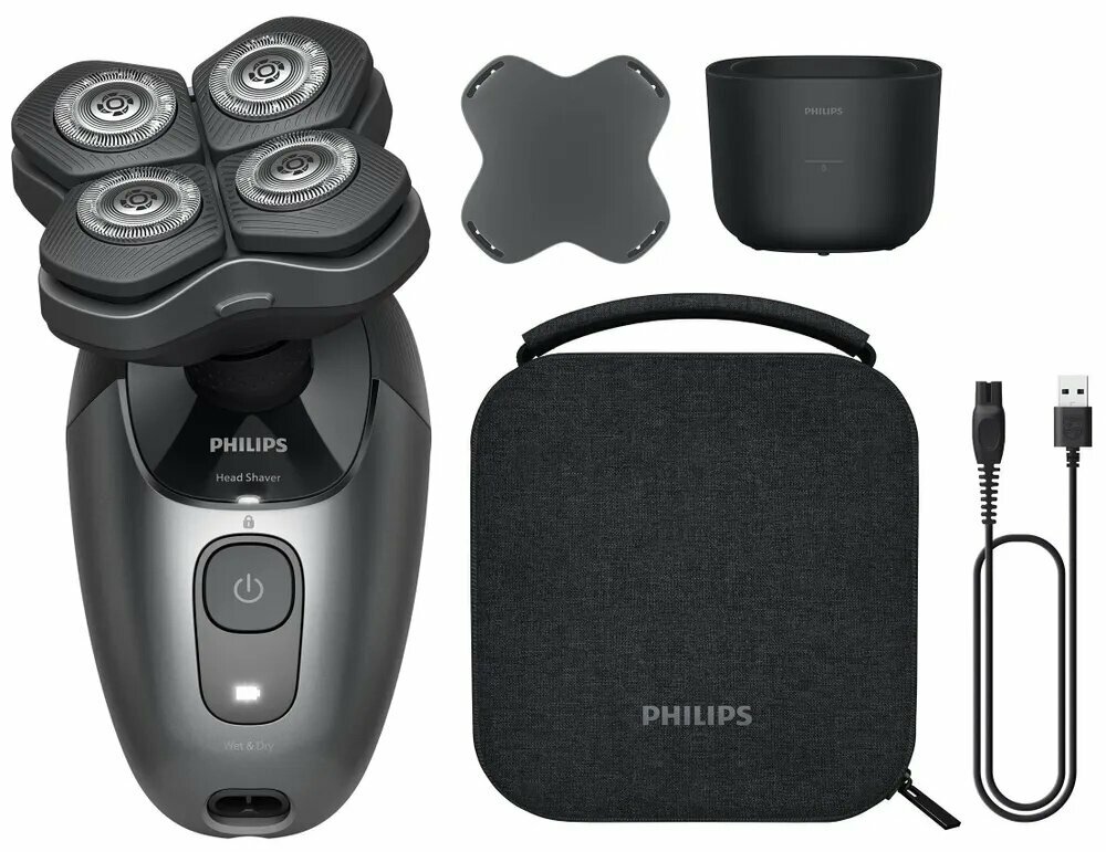 Электробритва PHILIPS HS7980/15 Головная бритва серии Head Pro 7000.
