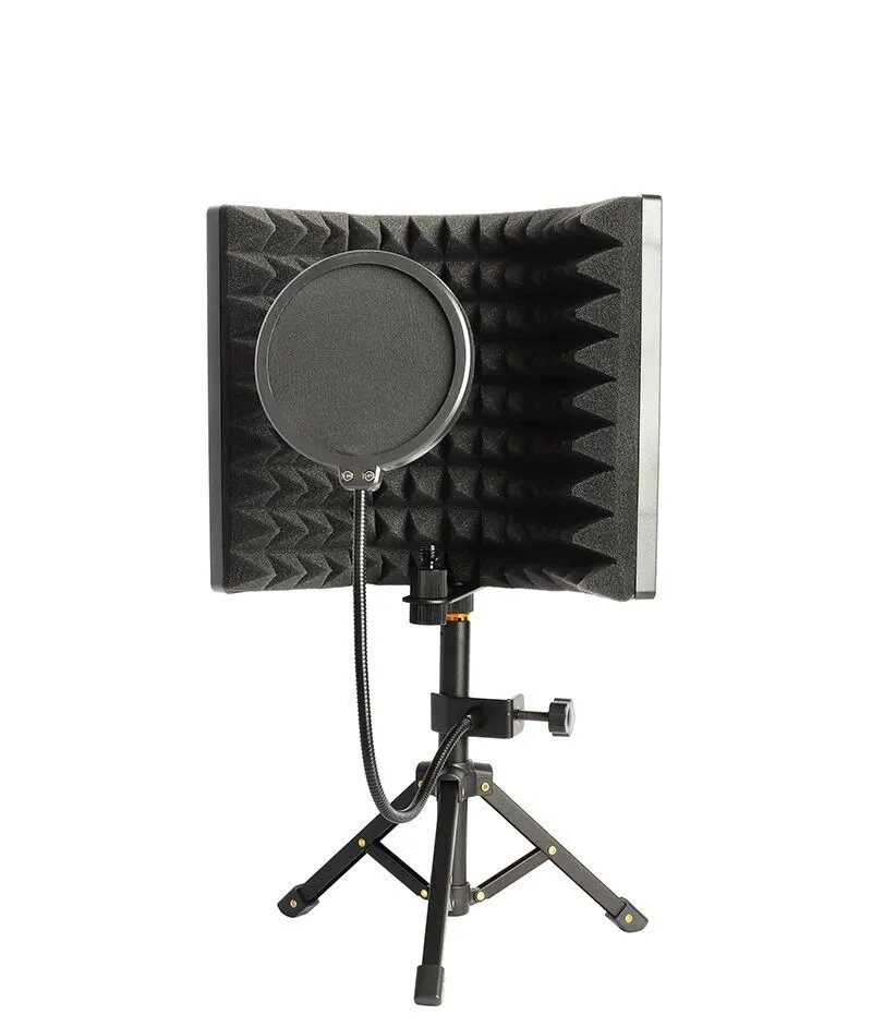 Студийный комплект для звукозаписи универсальный, черный