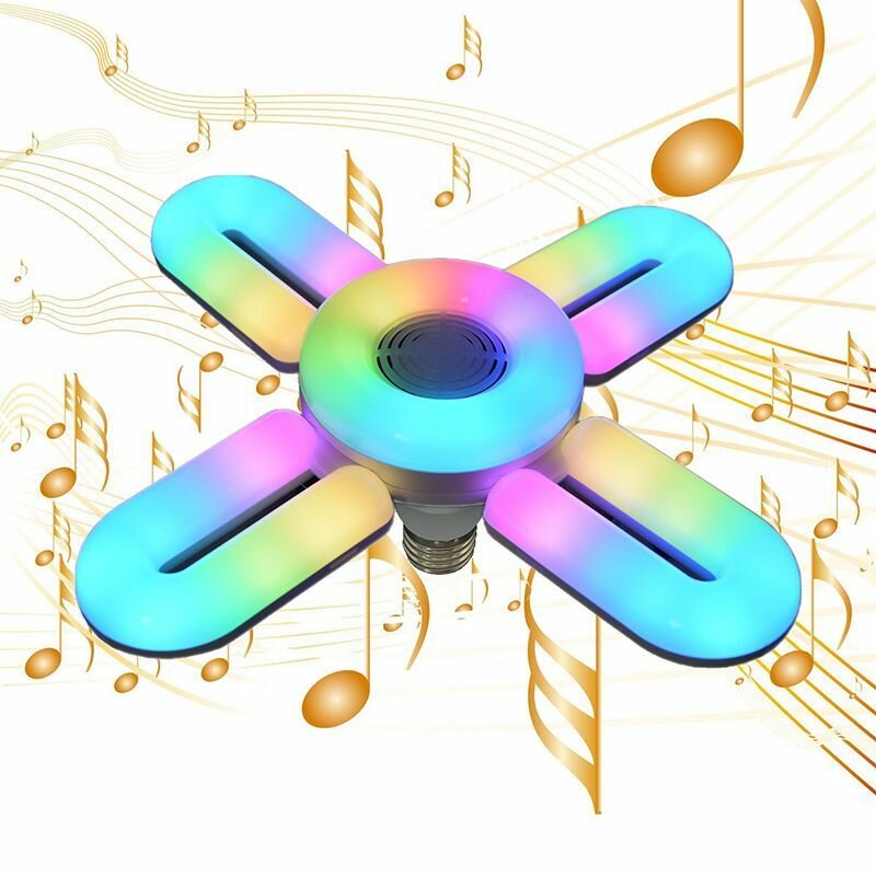 Светильник потолочный Novarizon Функции RGB и Bluetooth Music, Управлять светом и динамиками можно с помощью пульта дистанционного управления