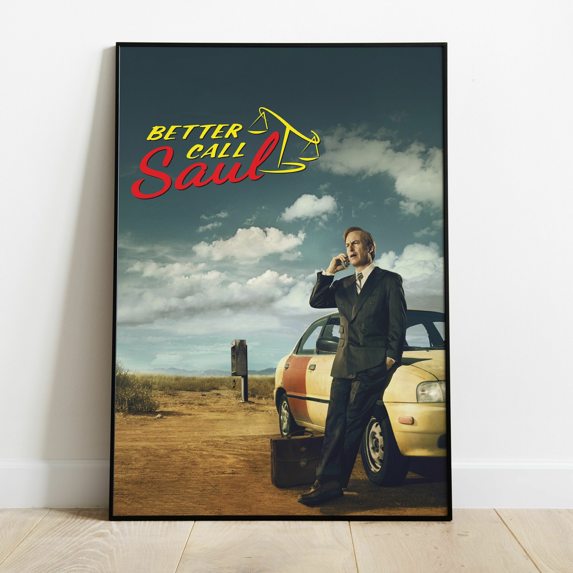 Плакат на стену для интерьера Лучше звоните Солу (Better Call Saul) / Постер по сериалу формата А3 (30х42 см)