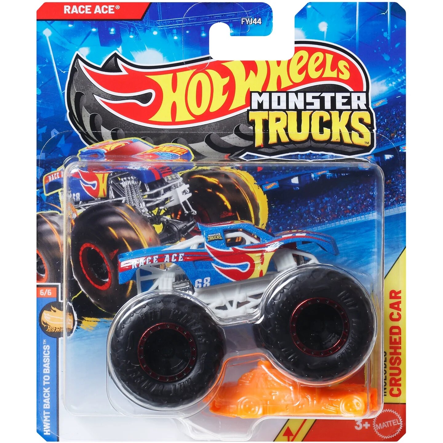 Hot Wheels Monster Trucks Race Ace, FYJ44-3