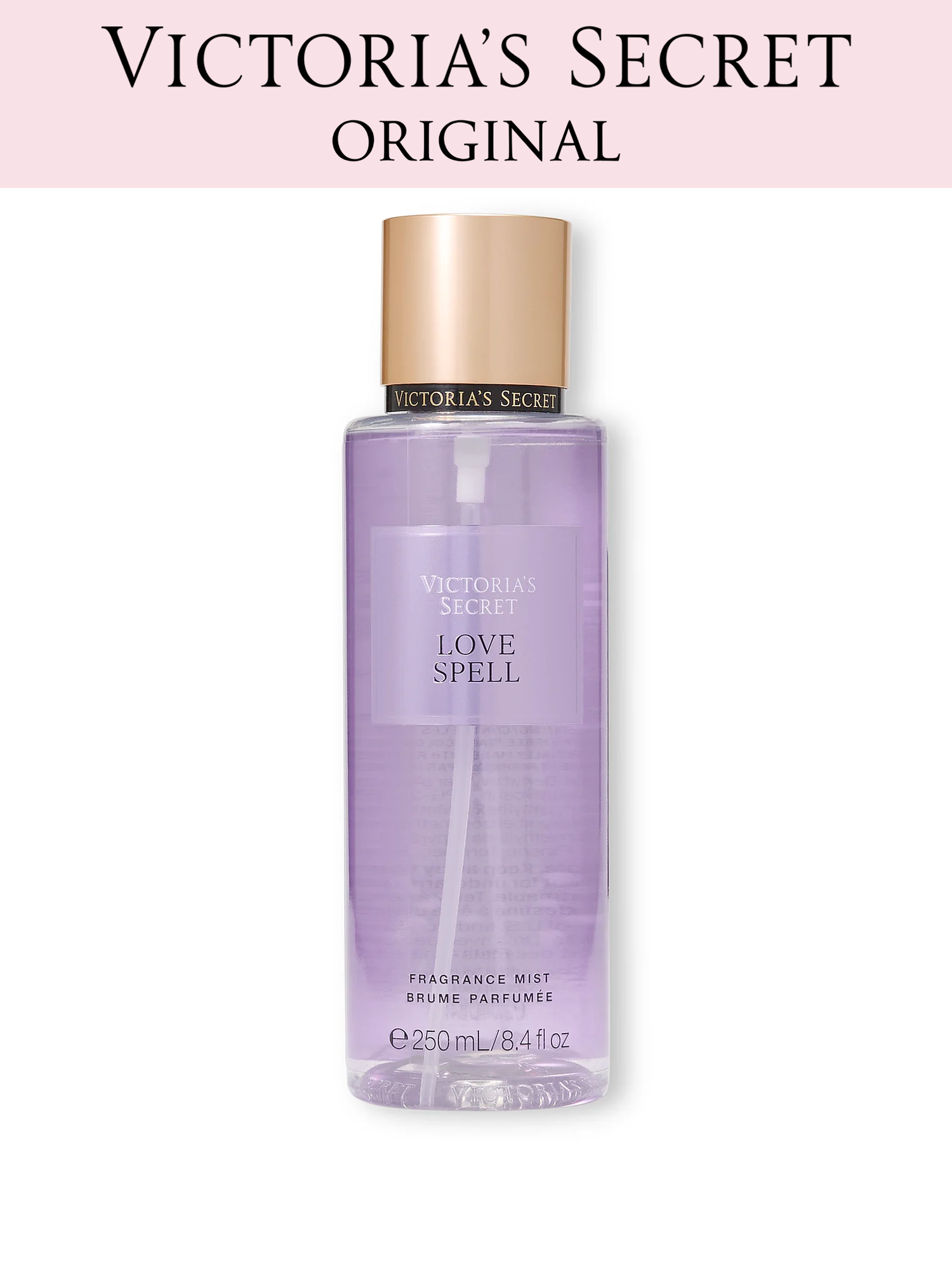 Мист для тела Victoria's Secret "Love Spell", 250мл, фруктово-цветочные ноты
