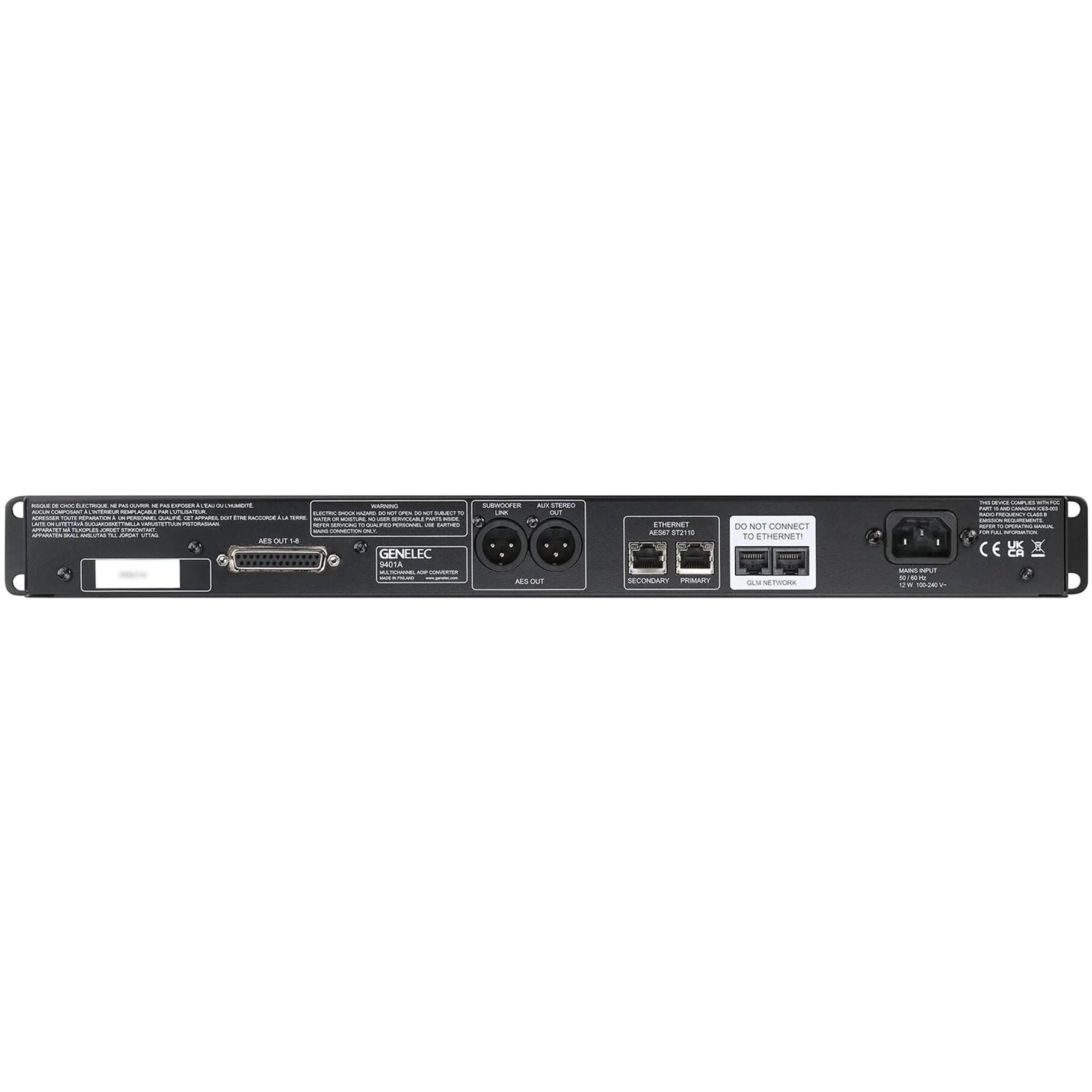 Преобразователь форматов Аудио Genelec 9401A — фото 1
