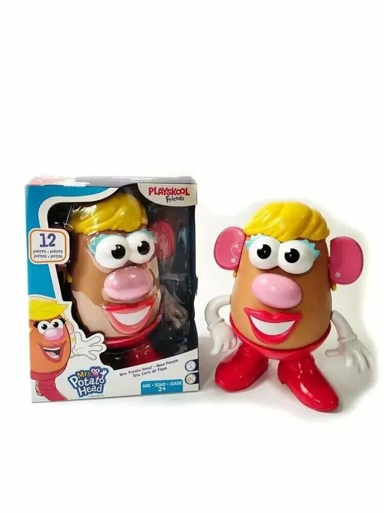 Hasbro Toy Story Mrs Potato Head / Развивающие Фигурки Диснеевская История Игрушек, Подходящие Для Детей Старше 2 Лет (12 Штук)