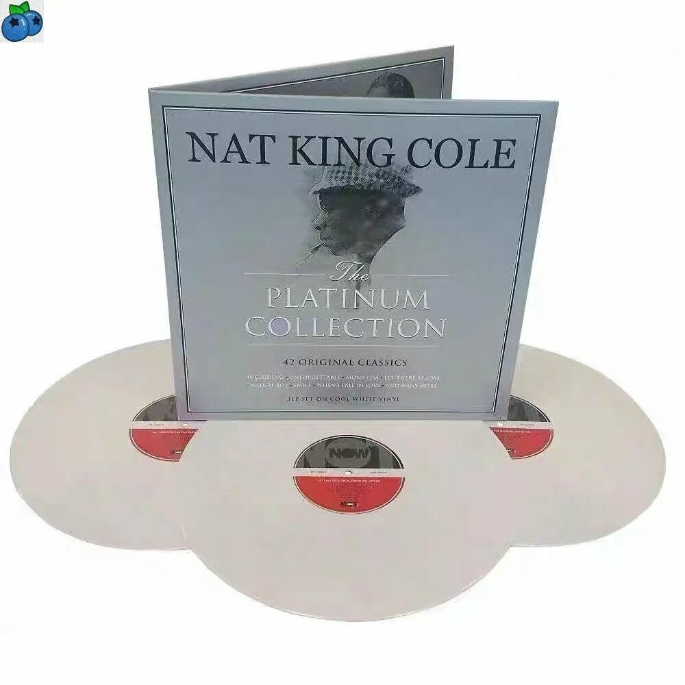 Виниловый альбом Nat King Cole The Platinum Collection (3LP, Белый винил) Джаз, вокальный джаз