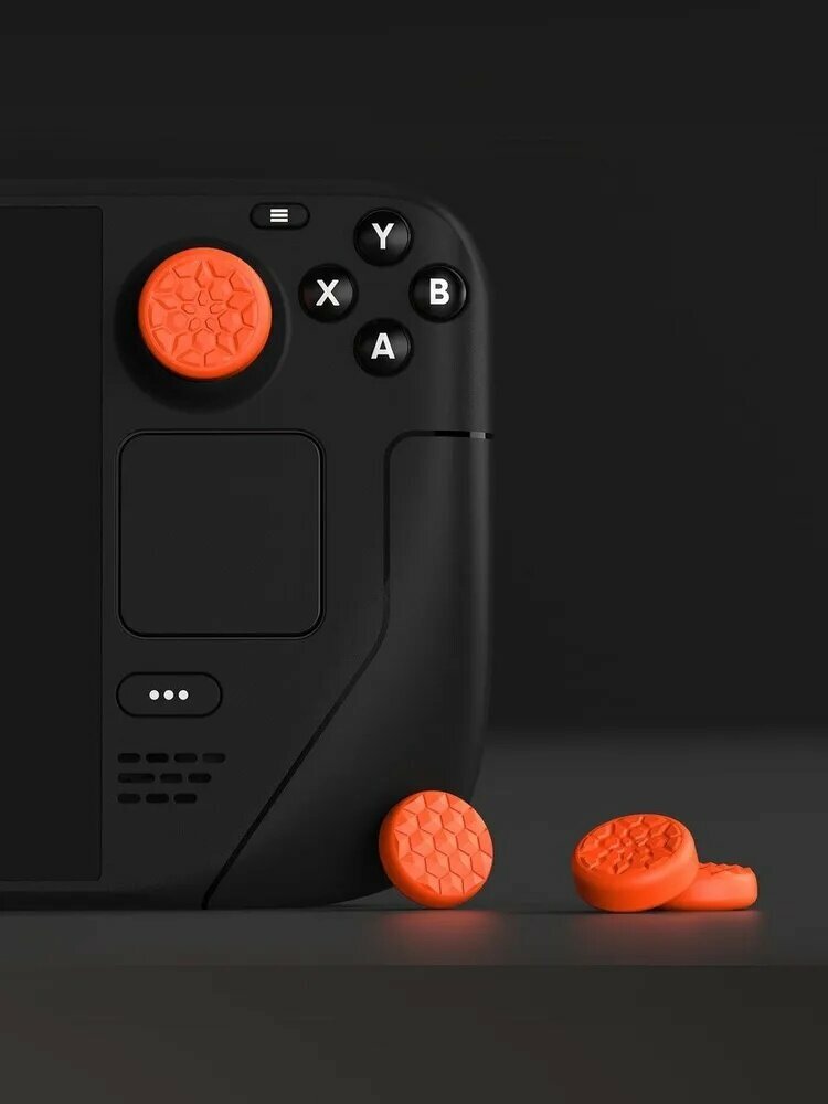 Эргономичные насадки на стики для Steam Deck OLED/LCD, 4 шт