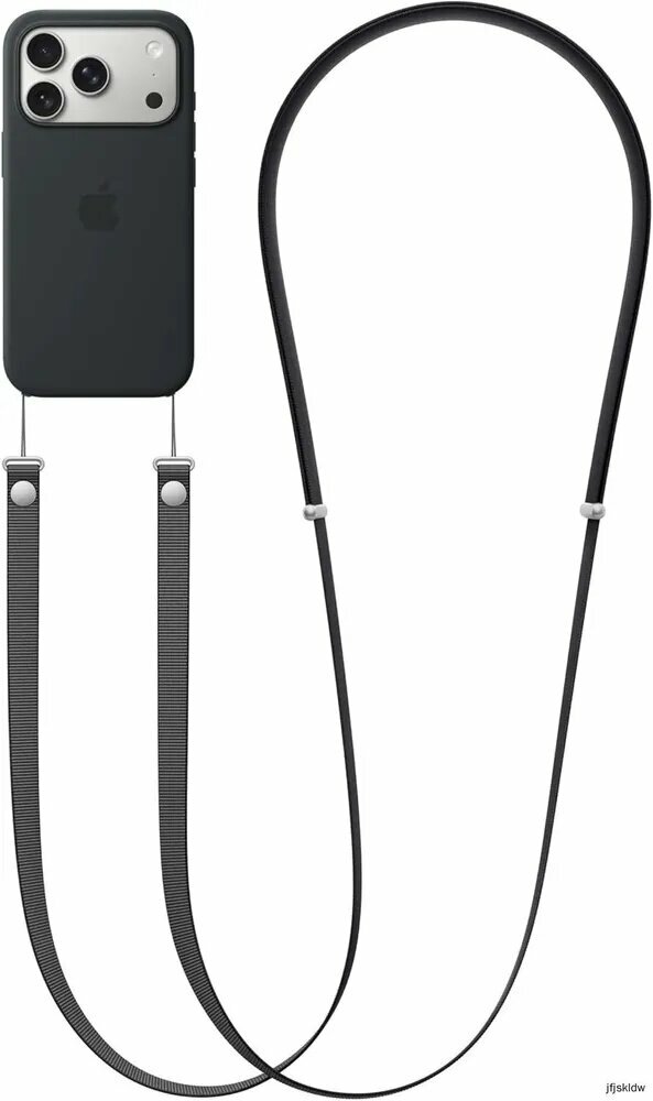 Ремень-браслет Apple Crossbody Strap для ношения iPhone через плечо совместим с чехлами Apple , В комплект поставки не входит чехол для мобильного телефона
