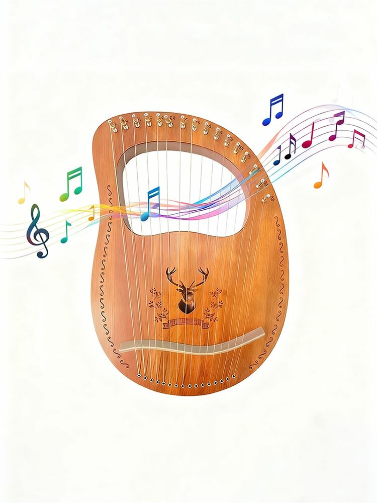 16-струнная арфа