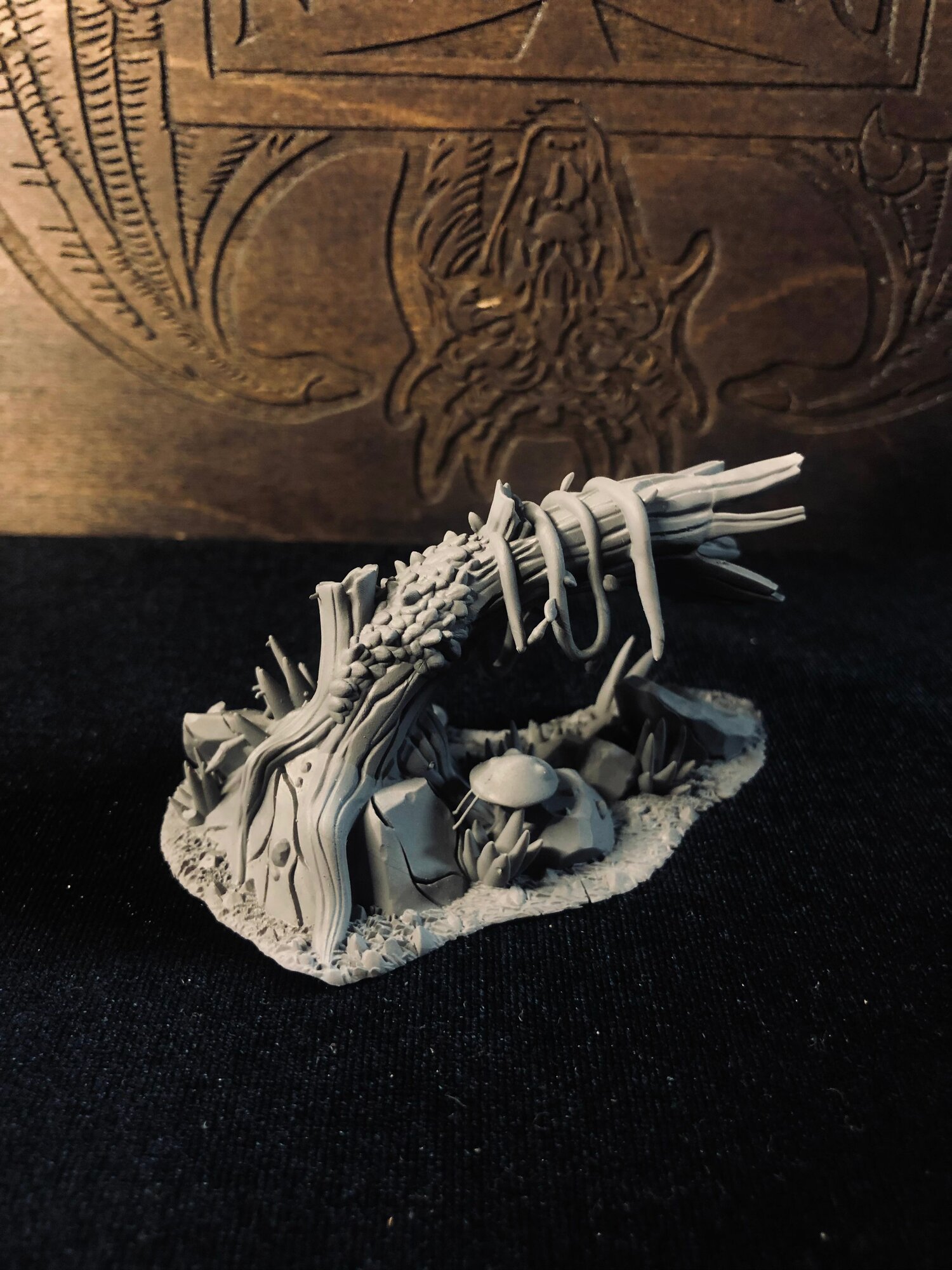 Лесной Террейн 8 - Террейн, Миниатюра для настольных игр DnD, ДнД, Dungeons & Dragons, Pathfinder.