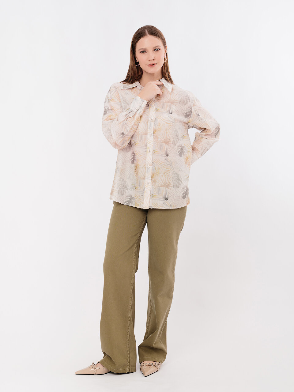 Брюки палаццо