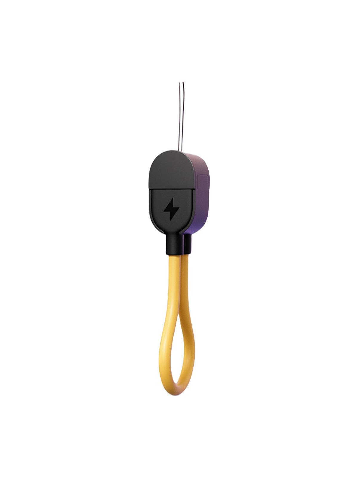 Кабельный брелок Type C-USB C на 60 Вт для быстрой зарядки различных устройств