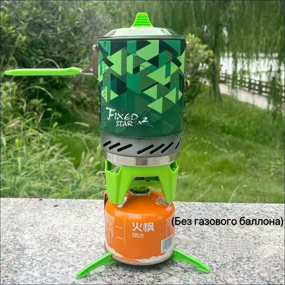 Газовая туристическая горелка Fire Maple X2 , система приготовления пищи