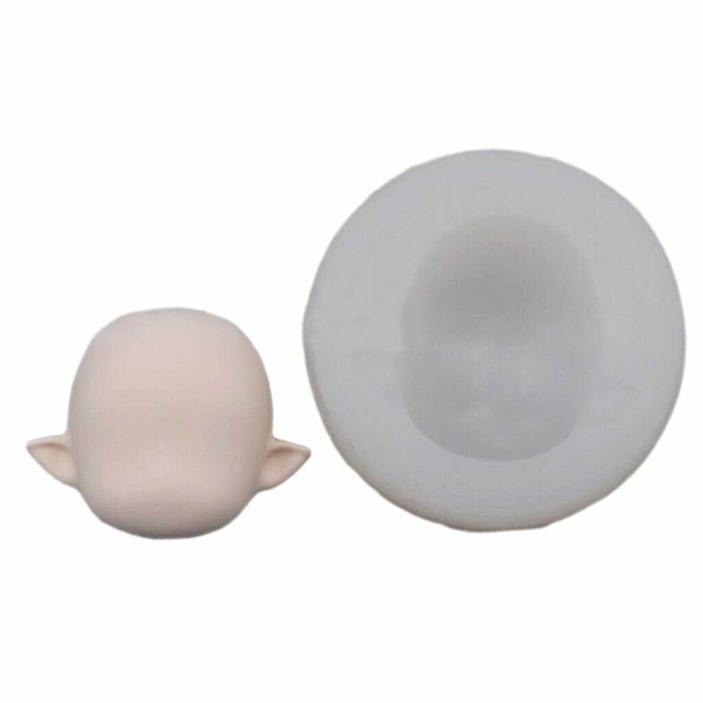 Q версия лица ручной куклы человеческое лицо плесень