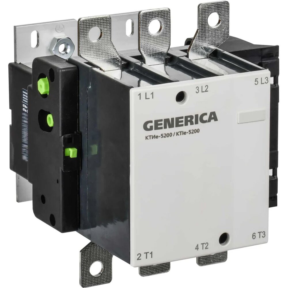 Контактор GENERICA КТИе-5200, 200А, 230В/АС3 KKTE50-200-230-10
