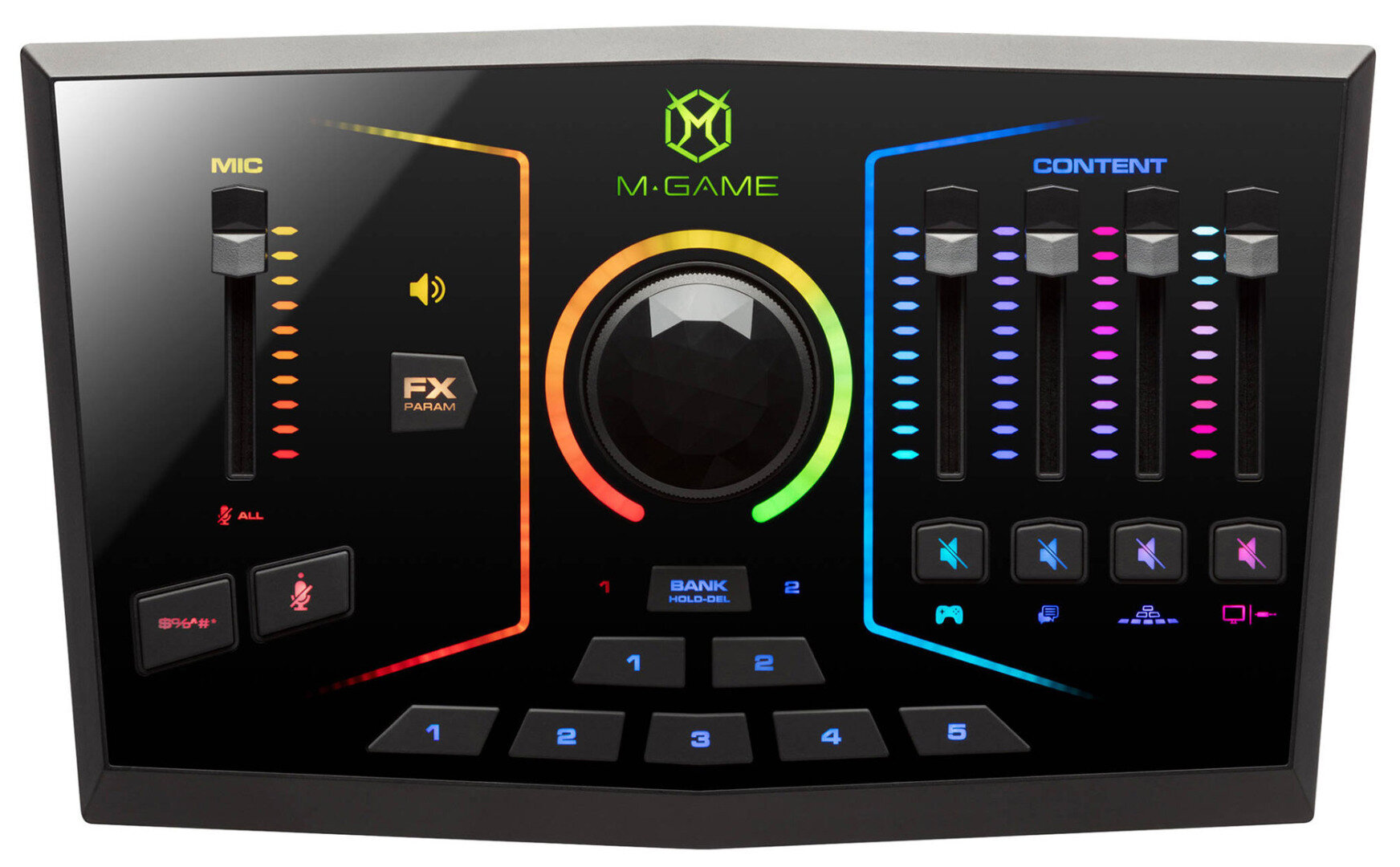 M-Audio M-Game Duo, черный, внешняя звуковая карта