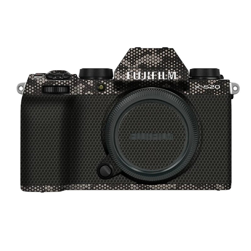 Серпентин титан защитный экран для камеры Fuji X-S20, полное покрытие, металлический блеск