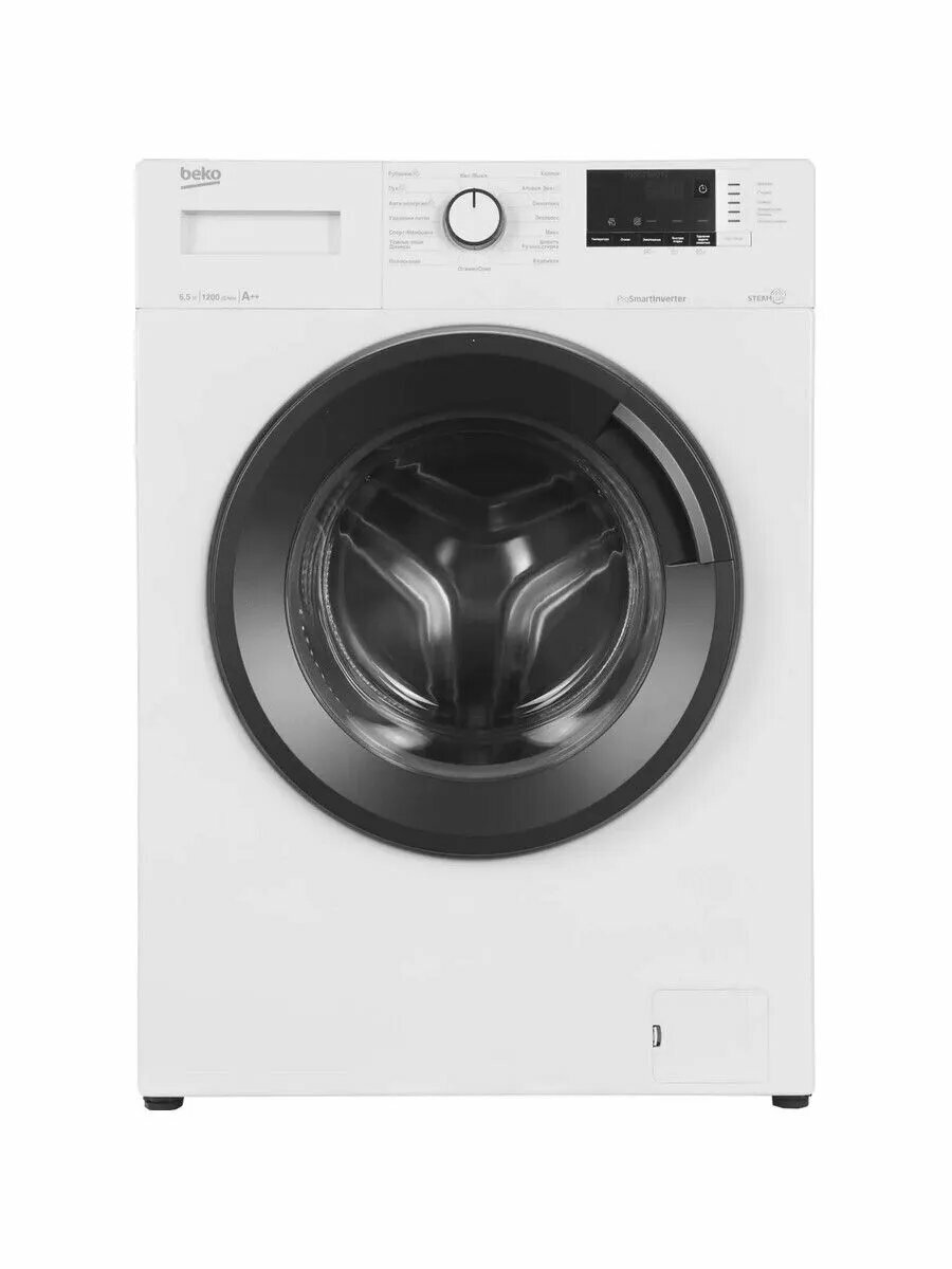 Стиральная машина Beko WSRE 6H612 ZAWI White