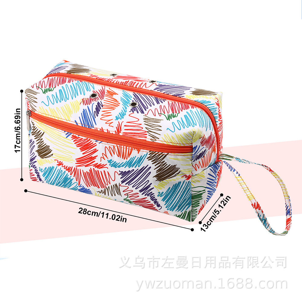 Шерстяная многофункциональная косметичка, маленькая восьмиугольная сумка с крючком, косметичка, вязаная крючком,