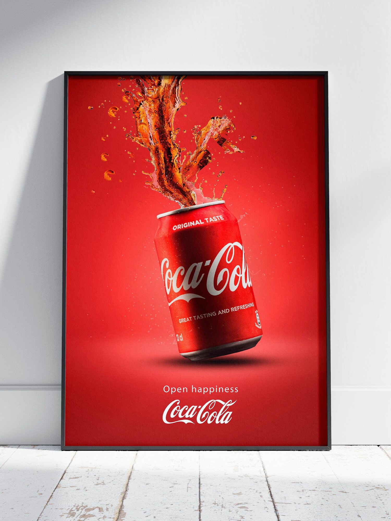 Плакат на стену для интерьера Бренды (Кока Кола - Coca Cola 9) - Постер по моде и одежде формата A4 (21x30 см)