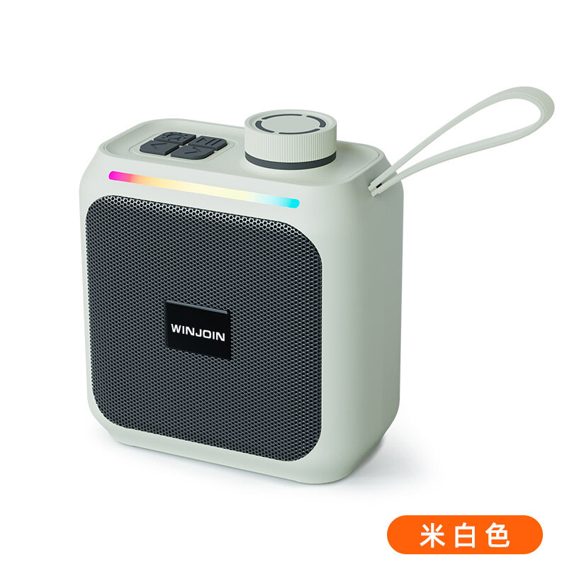 2025 Новый портативный беспроводной Bluetooth-динамик для улицы, мини-сабвуфер для дома, Bluetooth-динамик с картой и ручкой, маленький динамик