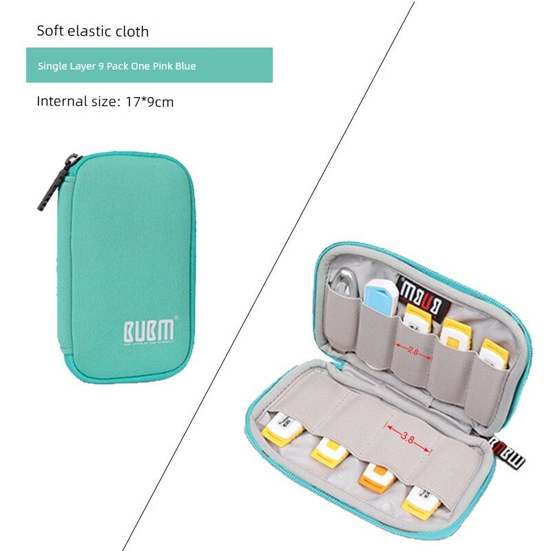 Чехол для USB-накопителя, мини-футляр для флешки, защитный чехол для ключей от банковского аккаунта, органайзер для