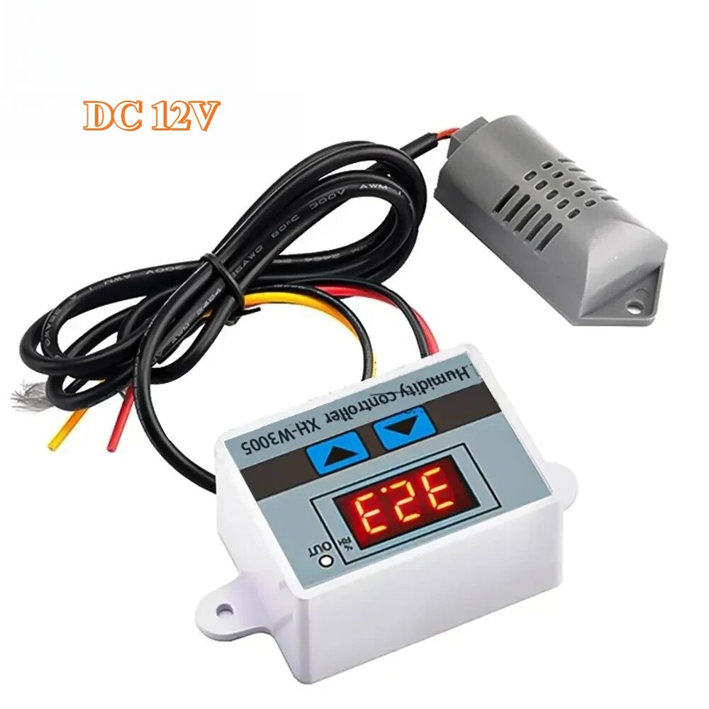 Цифровой контроллер влажности XH-W3005, DC 12V
