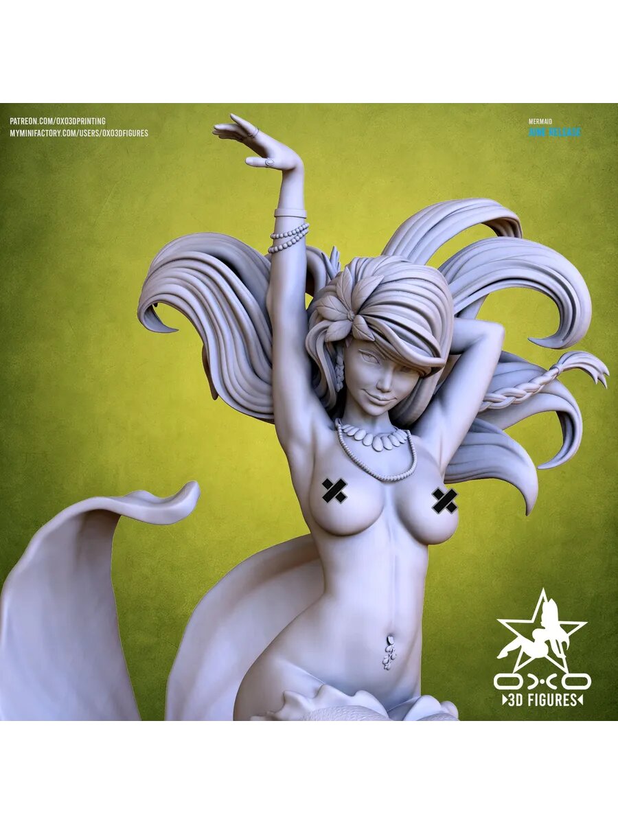 Коллекционная фигурка Mermaid Tabletop Miniature Figure 20см