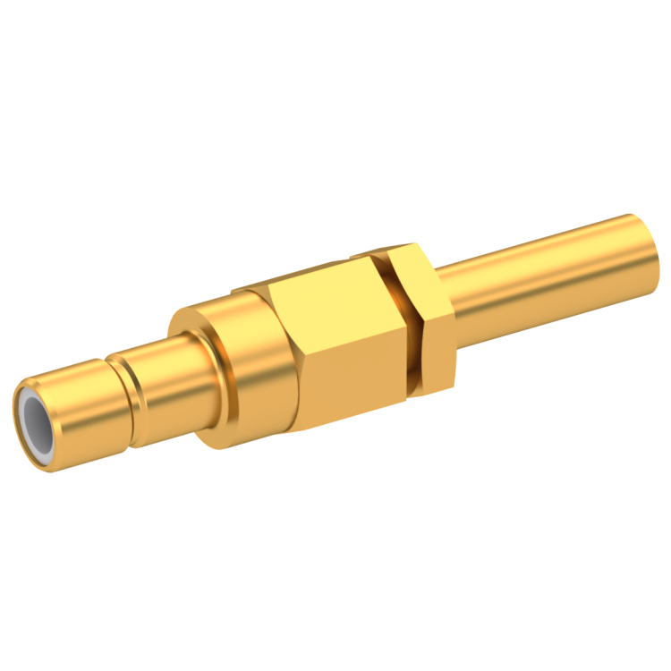 Китайский аналог(замена):2001-1571-002 SMB прямой разъем, штыревой, обжимного типа для кабеля 250 S, позолота