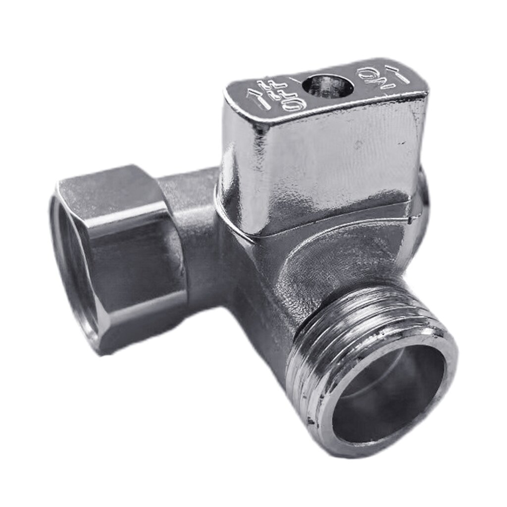 1/2-дюймовый Стопорный Адаптер Угловой Т-Образный Адаптер Для Биде Ручной Распылитель Туалетный Бачок