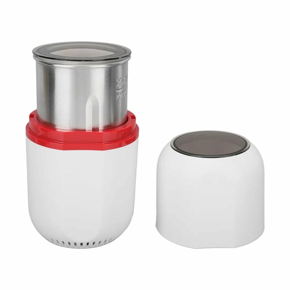 Электрическая таблеточная дробилка из нержавеющей стали для мелкого порошка, электронный пульверизатор для дома, белый цвет, вилка ЕС 220 В