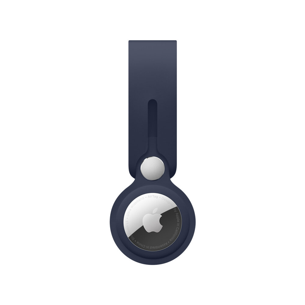 Чехол-подвеска Apple AirTag Loop Deep Navy (Тёмный ультрамарин) MHJ03ZM/A