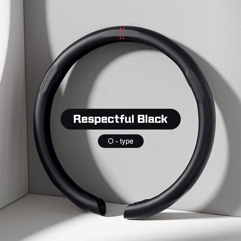 Черный чехол на руль O-type для BAIC