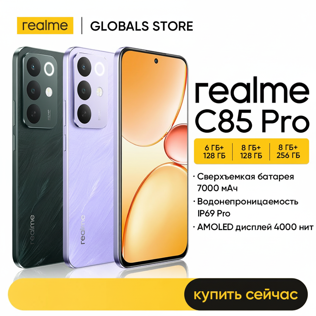 Смартфон Realme C85 Pro, 8/128ГБ — фото 1