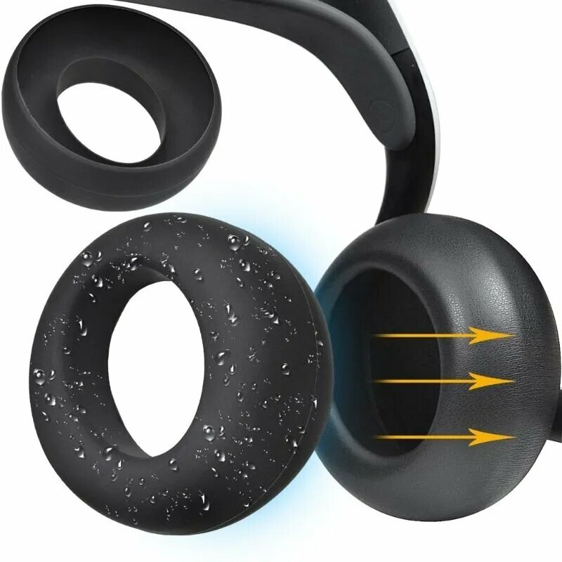 Подходит для силиконовой втулки Sony PlayStation Pulse Elite