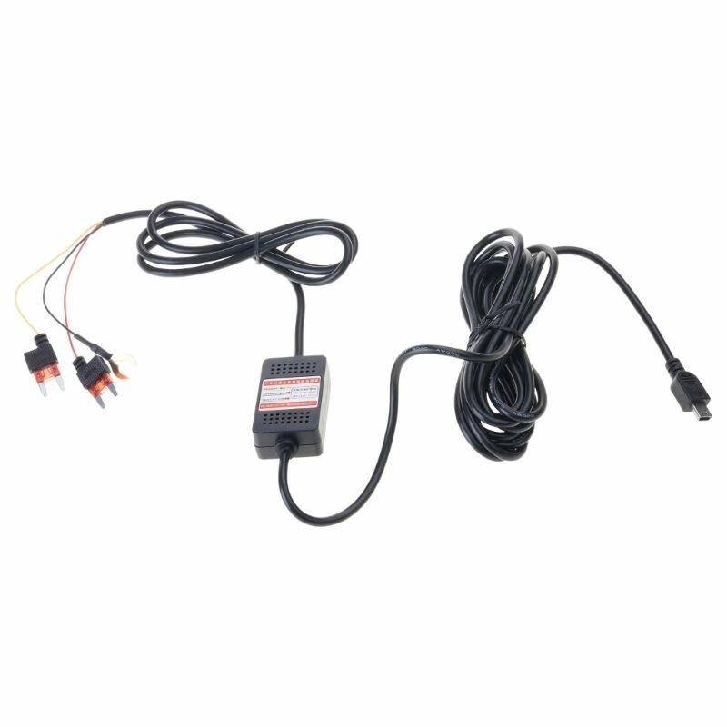 Шнур питания Mini USB от 12V 24V до 5V3A-прямая головка