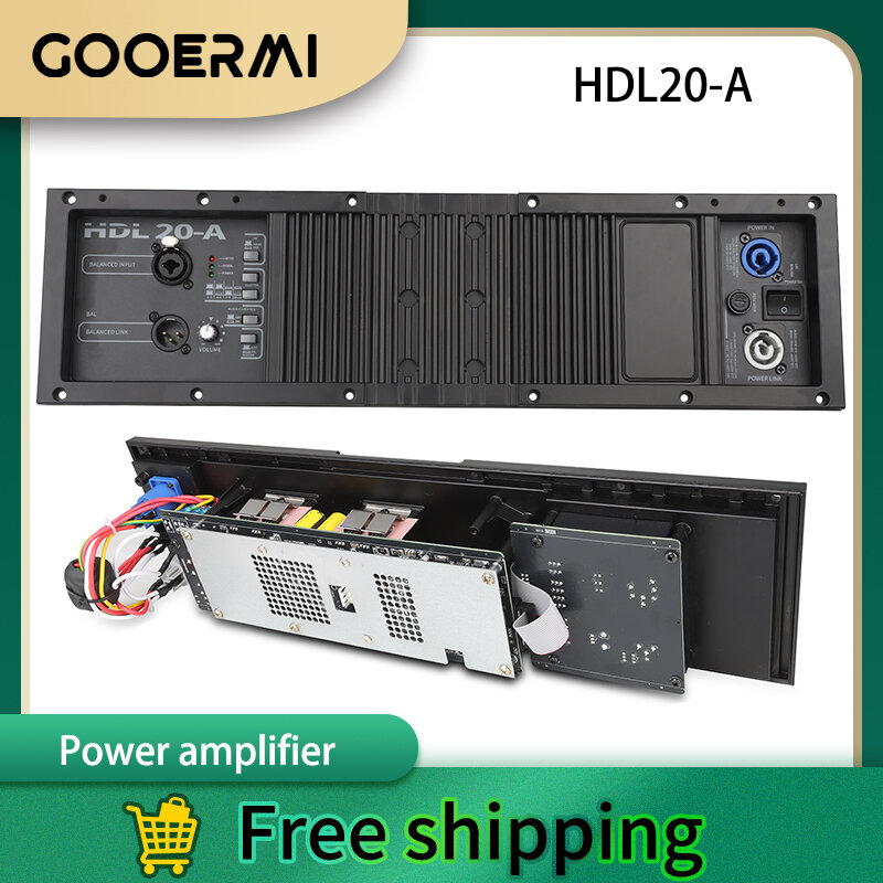 Эффектный процессор Модуль усилитель мощности Gooermi HDL20-A 700W HIFI Источник питания звукового ящика